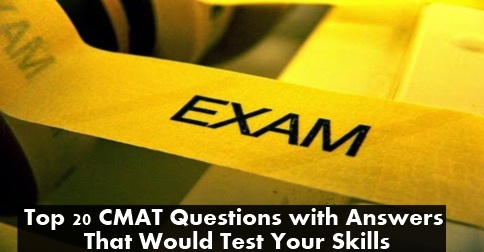 CMAT Mock Test Papers with Answers – Top 20