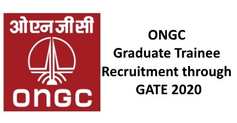 ONGC GT Recruitment Through GATE 2020